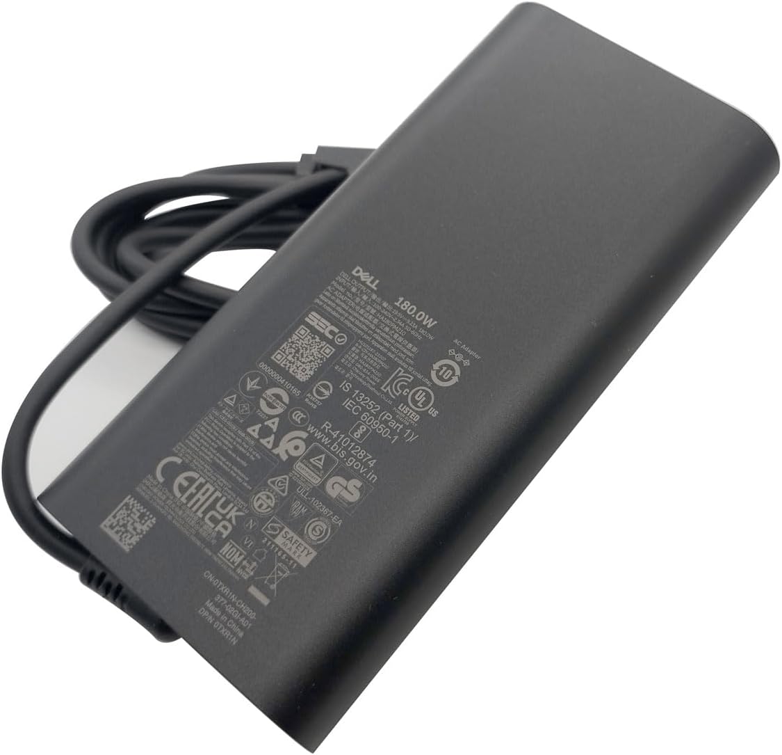 Genuine 180W Dell OptiPlex Micro Plus 7010 laptop charger GaN