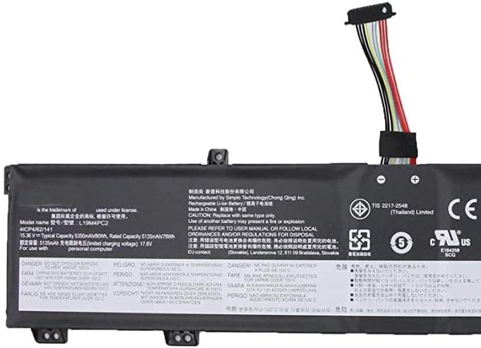 Genuine 15.36V 15.4V 80wh battery for Lenovo L19M4PC2 5B10W86188