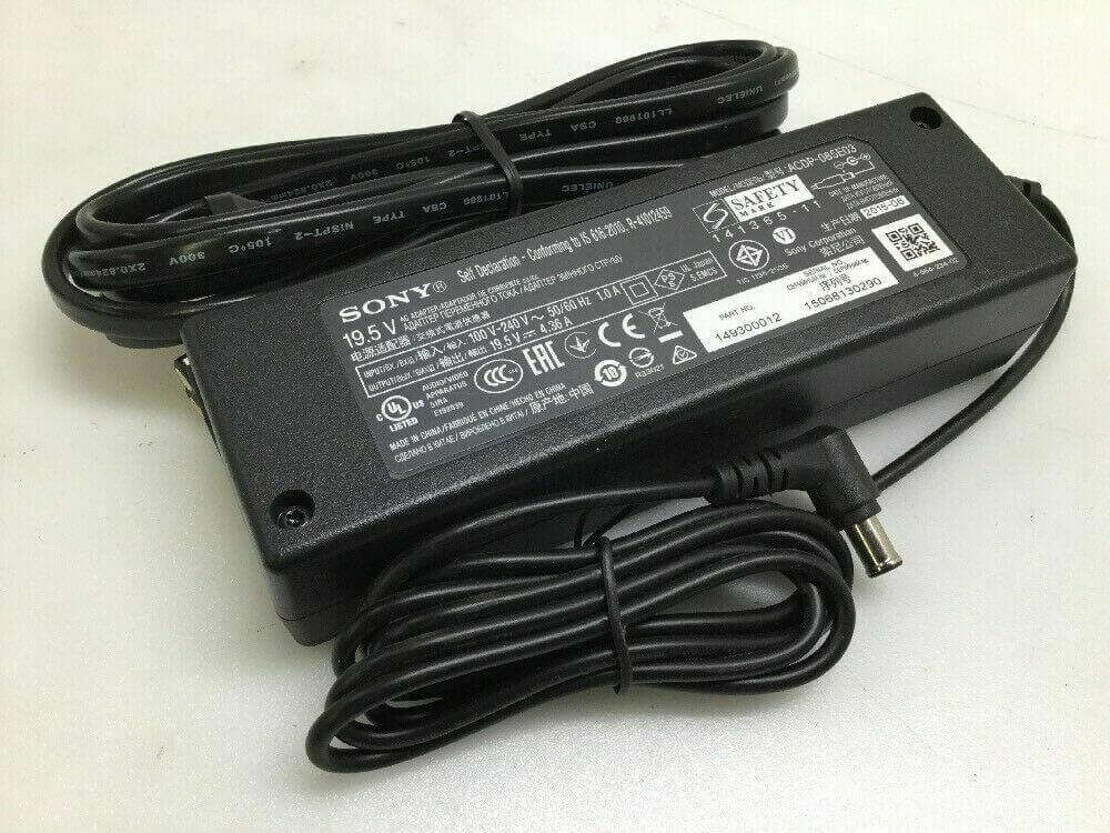 Genuine Max 85w Sony charger for Sony 149273212 149273215 19.5V 4.35a 4 ...